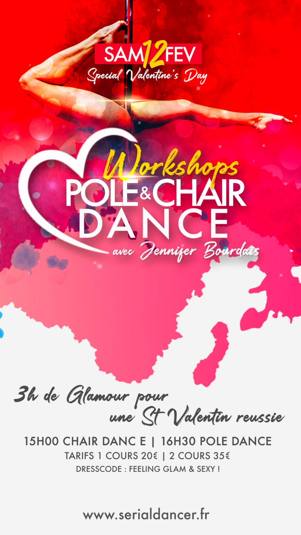 Workshops Pole & Chair Dance – Sam12Fev | Serial Dancer