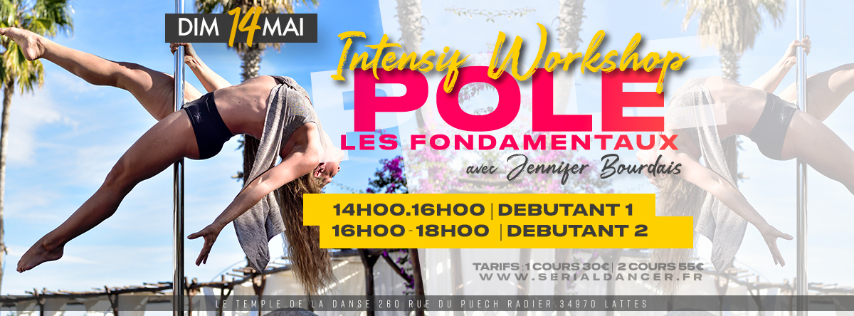 banner-flow-poledance-workshop-MAI | Serial Dancer
